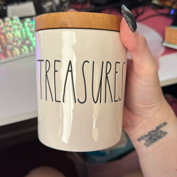 Rae Dunn | Office | Nwt Rae Dunn Treasures Container | Poshmark